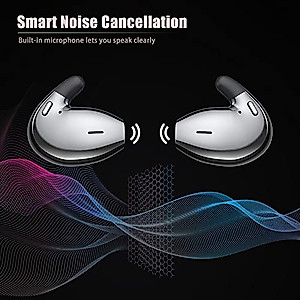 ESSONIO Sleep Headphones Noise Cancelling Headphones Sleep Earbuds for Sleeping Headphones for Side Sleepers with mic Sleep Earbud