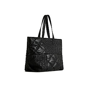 Desigual Accessories Fabric Shopping Bag, Black