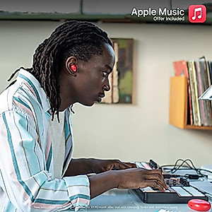 Beats Studio Buds - True Wireless Noise Cancelling Earphones - Beats Red (Renewed Premium)