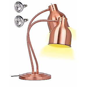 YMJOINMX Food Warmer Lamp Heat Lamp with Bulbs for Food Heating Lamp Commercial Food Buffet Warmer Lamp Restaurant Food Service