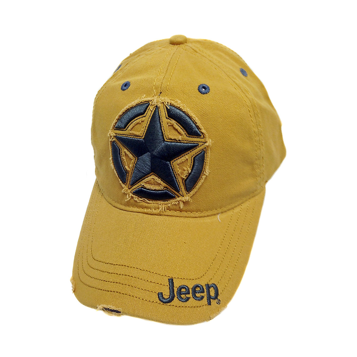 Jeep Distressed 3D Star Cap