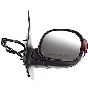 Kool Vue Driver & Passenger Side Power Heated Mirrors for Ford Expedition 2000 With Signal Light & Memory Paintable