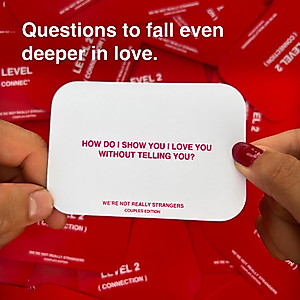WE'RE NOT REALLY STRANGERS Couples Edition by We’re Not Really Strangers - Couples to Strengthen Their Relationship, 150 Questions and Wildcards for Date Night with Your Partner