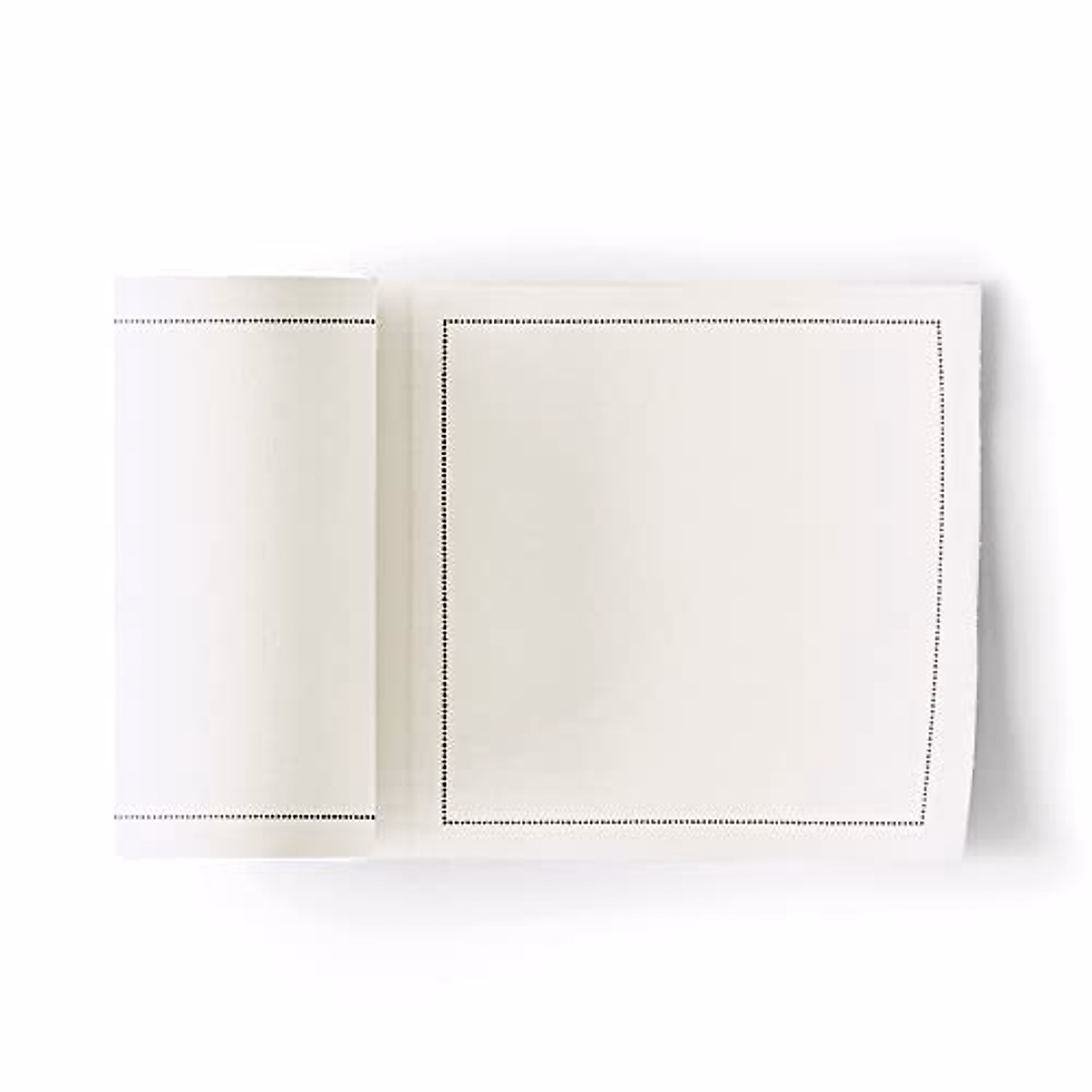 My Drap Basics Cotton Cocktail Napkin, 50 Per Roll, Cream, 4.3 x 4.3 Inch