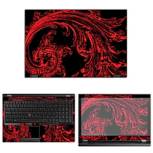 Decalrus - Protective Decal Skin Sticker for Lenovo ThinkPad P53 (15.6" Screen) case Cover wrap LEthnkpd15_P53-127