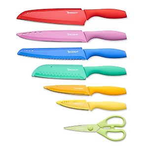 Hampton Forge Jewel Tones 13Pc Cutlery Set, 2.35 LB, Multi