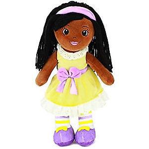 Playtime by Eimmie 14” Soft Baby Doll - Plush Rag Dolls for 2 Year Old Girls & Boys, Toddler & Infants - Washable & Sensory Fabric Body - 3pc Set