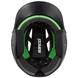 Marucci Sports - Duraspeed Batting Helmet - Black (MBHDS-3-BK-AS) Baseball Protective Equipment