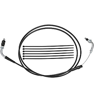 YOXUFA 78 inch Throttle Cable for GY6 50cc 80cc 90cc 110cc 125cc 150cc 139QMB 157QMJ Scooter Tao Tao VIP Future Champion Ice Bear Jonway Roketa Wildfire Vespa Buggy Moped ATV Go Kart Motorcycle Parts