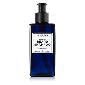 Murdock London Beard Shampoo with Natural Oils - Sulphate Free Shampoo Protects and Soothes Skin & Hair - 8.5 oz