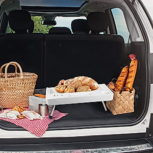 Modern Home Portable Folding Outdoor Tailgate Cutting Board/Prep Tray Fish Fillet Table