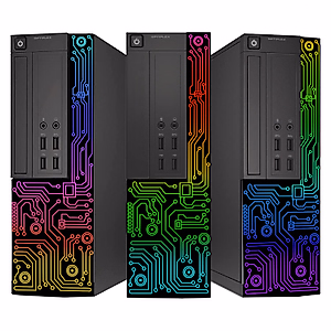 Dell Computer Desktop PC Intel i5 Quad-Core Processor, 8GB RAM, 512GB SSD, RGB Gaming Keyboard and Mouse, WiFi, Windows 10 Pro, (Renewed)