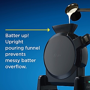 Oster 2102601 Vertical Waffle Maker, One Size, Black