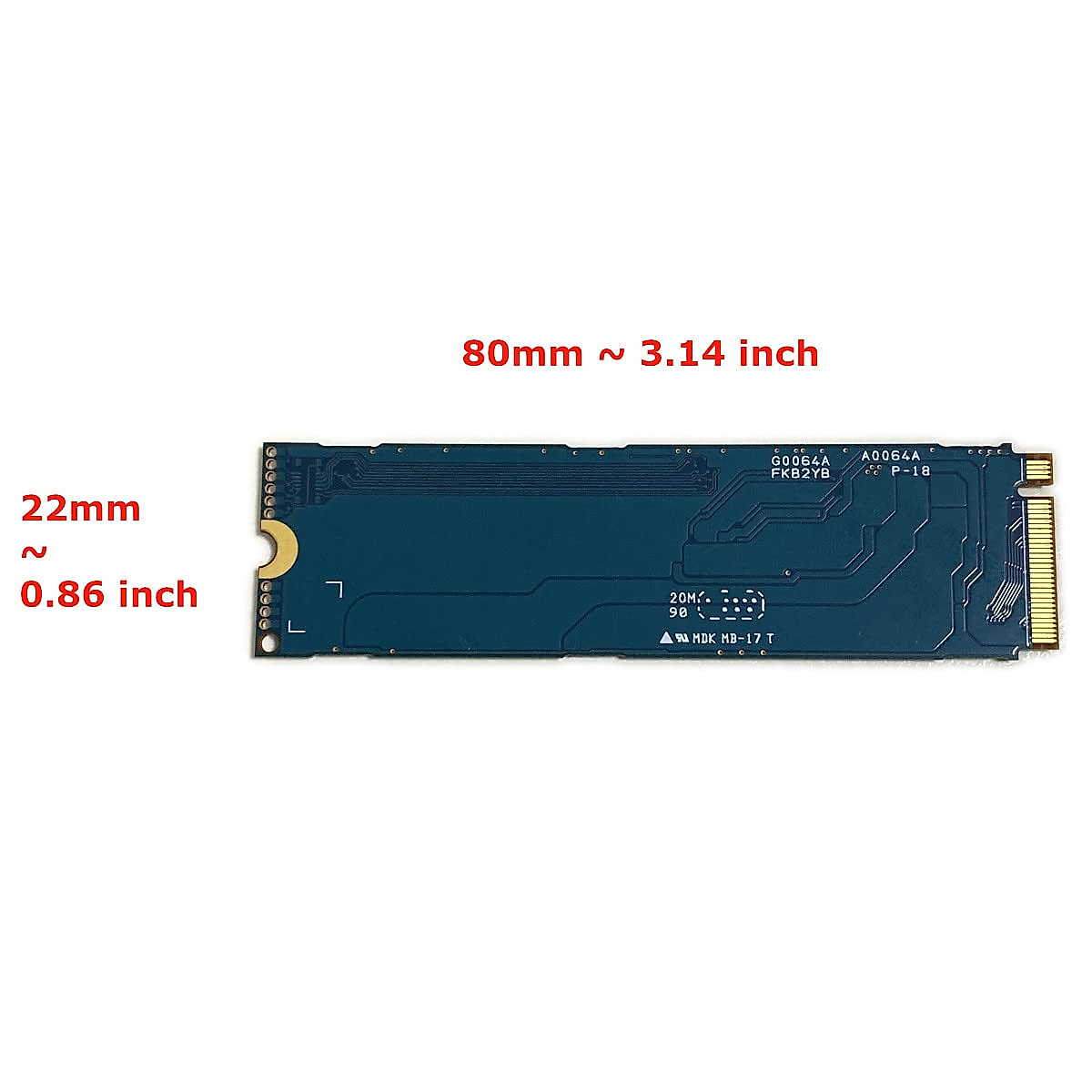 Kioxia SSD 2TB XG7-P M.2 2280 KXG70PNV2T04 NVMe PCIe 4.0 Gen4 x4 Solid State Drive for Dell HP Lenovo Laptop Desktop Ultrabook