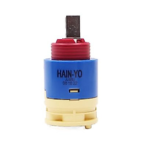 T and T 40mm Ceramic Pressure Balance Cartridge JL02BJ Blue, Red