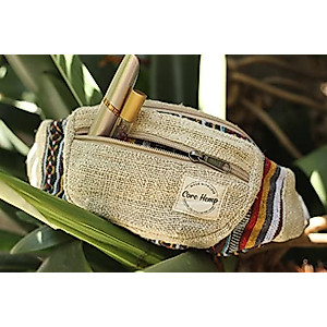 Core Hemp Fanny Pack Waist Hip Bag Handmade From Pure Hemp