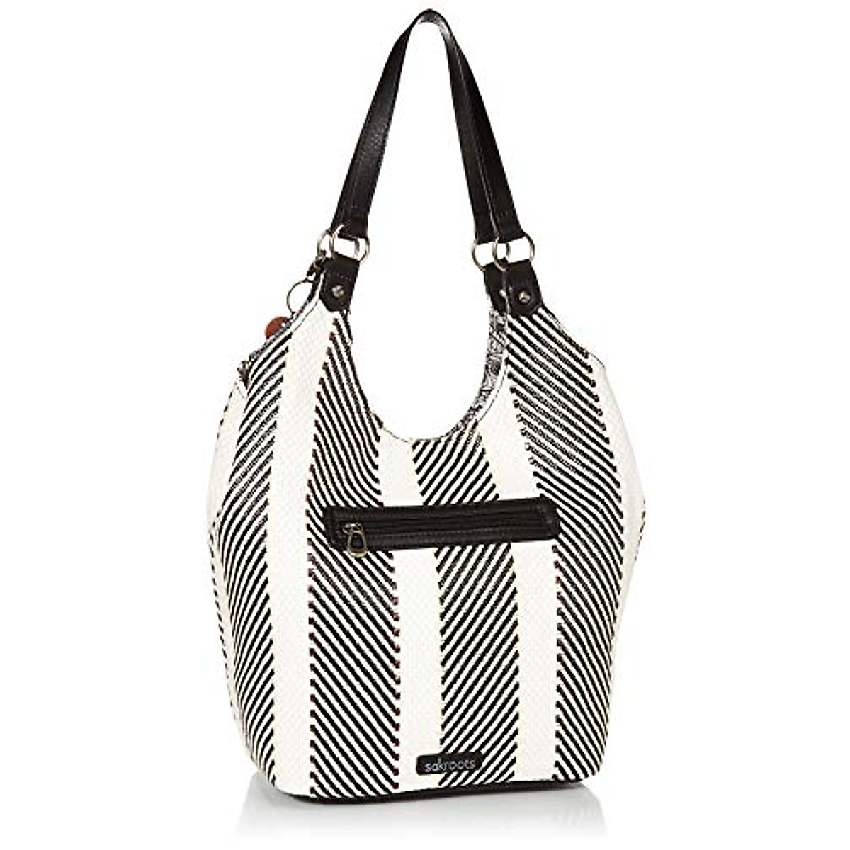 Sakroots womens Roma Woven Shopper, Black & White Soulful Desert, One Size US