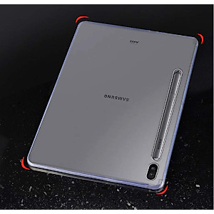 iCoverCase Compatible with Samsung Galaxy Tab S6 10.5 Inch T860/T865 Case, Lightweight Matte Translucent TPU Clear Case -Frosted Clear