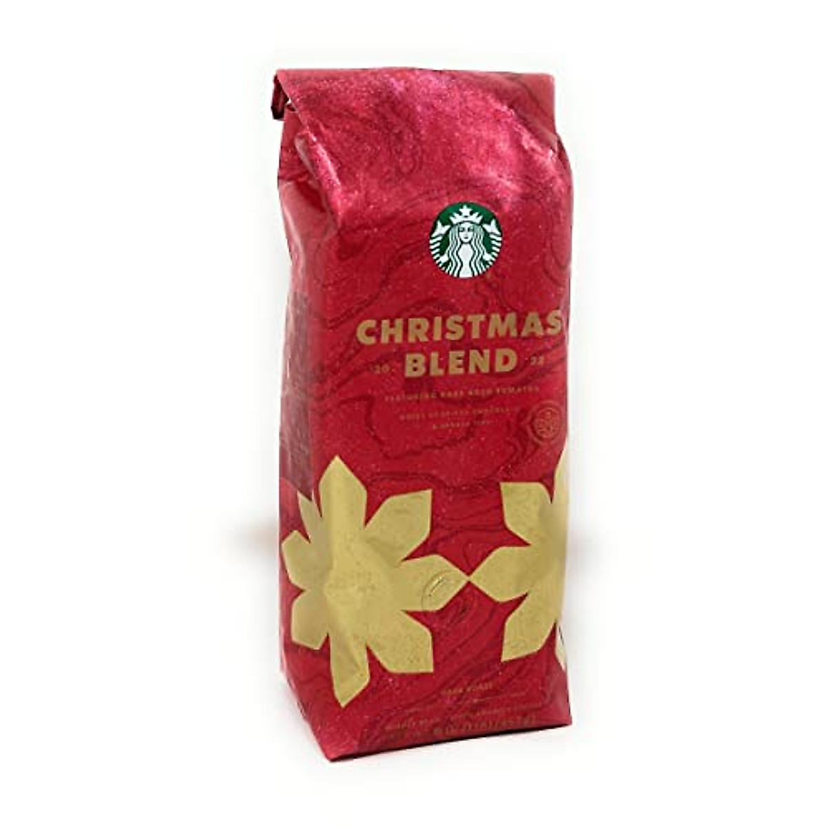 2018 Starbucks Christmas Blend Whole Bean Coffee - 16 Ounce