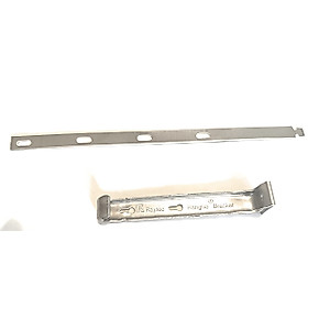 Hangtite 5" Aluminum Gutter Roof Hanger with Strap (10-Pack)