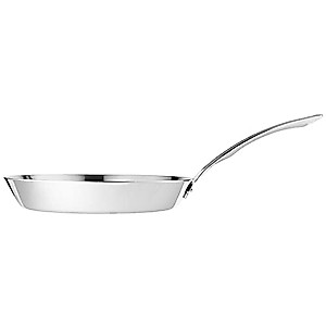 Viking Contemporary 3-Ply Stainless Steel Fry Pan, 12 Inch, Silver