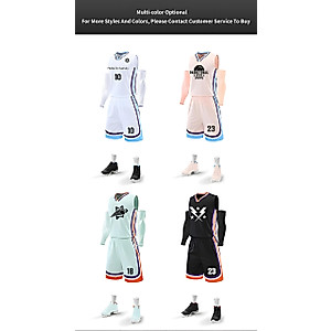 DVGEY Custom Basketball Jerseys Any Name Number Team Logo - Basketball Jerseys for Men/Women/Boys/Kids/Adult -Quick Dry Basketball Uniform-White