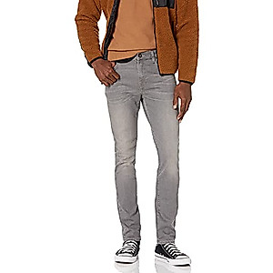 Amazon Essentials Men's Skinny-Fit Comfort Stretch Jean (Previously Goodthreads), Grey, 32W x 30L