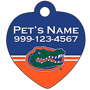 Florida Gators Pet Id Tag for Dogs & Cats | Officially Licensed | Personalized for Your Pet