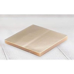 Oasis Supply Twistable Clear Cellophane Wrappers for Carmel Candy, Holds Tight, for All Soft or Hard Candies, 1000 Square Sheets, (5x5 Inches)