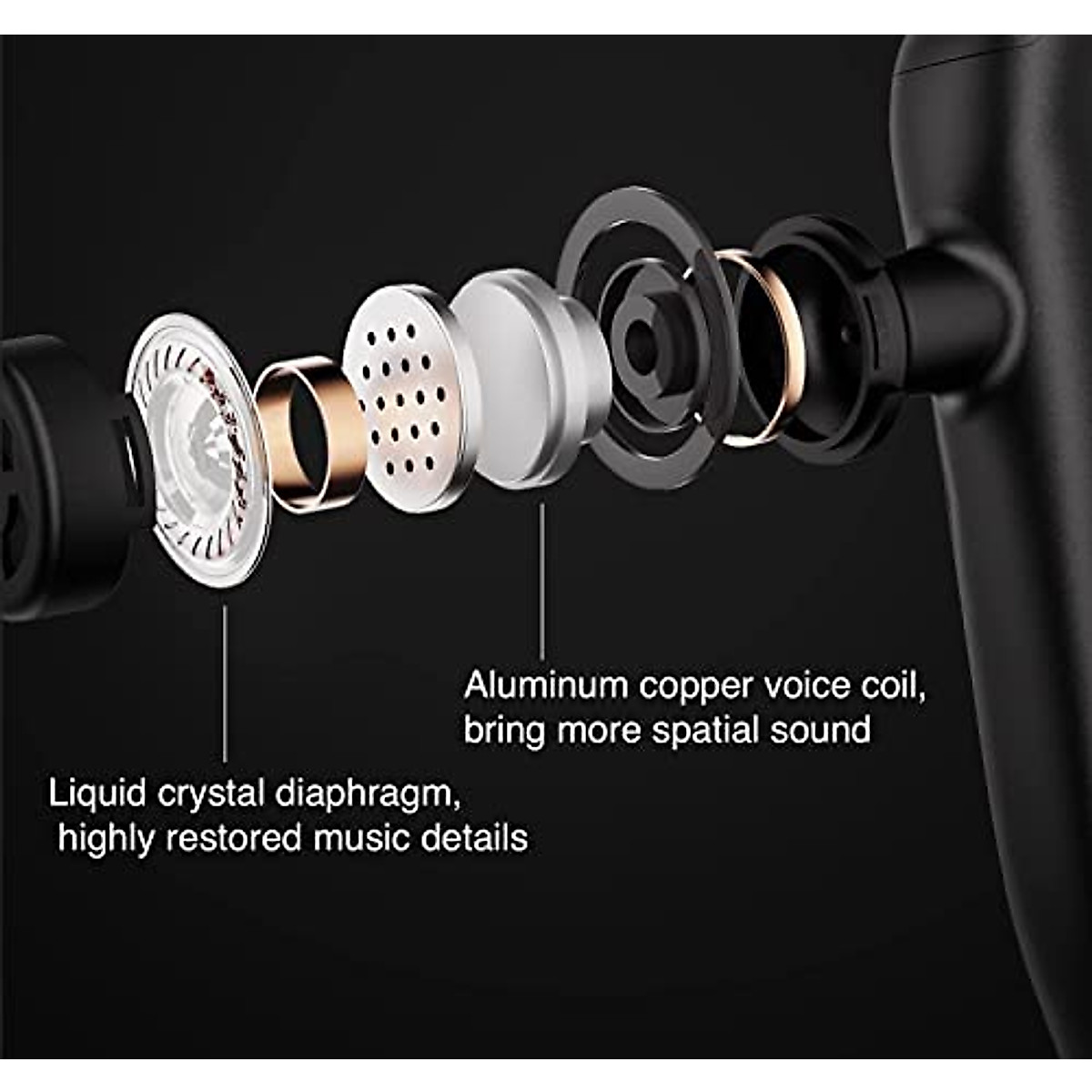 SEEWAY Bluetooth Headset, Wireless Earbuds Bluetooth Earpiece Earphone V5.0, CVC8.0 Dual Noise Cancellation playtime10Hours Hands-Free Earphones with for Business/Office/Driving