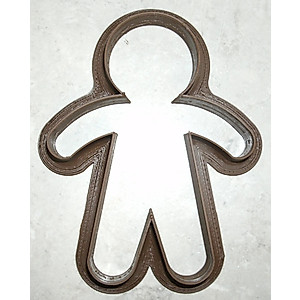 GINGERBREAD MAN FAIRY FOLK TALE CHRISTMAS OUTLINE COOKIE CUTTER MADE IN USA PR652