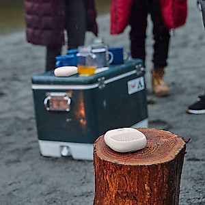 Bose SoundLink Micro Bluetooth Speaker: Small Portable Waterproof Speaker with Microphone, White Smoke