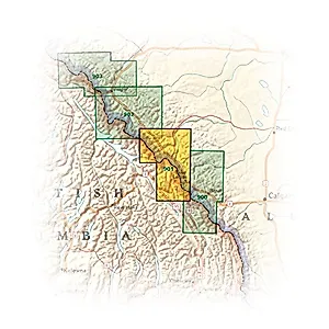 Banff North Map [Banff and Yoho National Parks] (National Geographic Trails Illustrated Map, 901)
