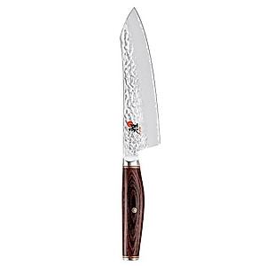 Miyabi Rocking Santoku, 7-inch, Black