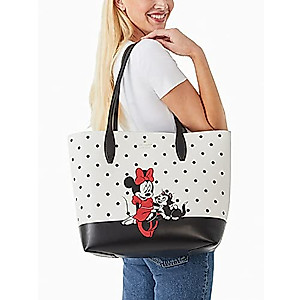 Kate Spade New York Disney Minnie Mouse Tote Bag Including Detachable Wristlet