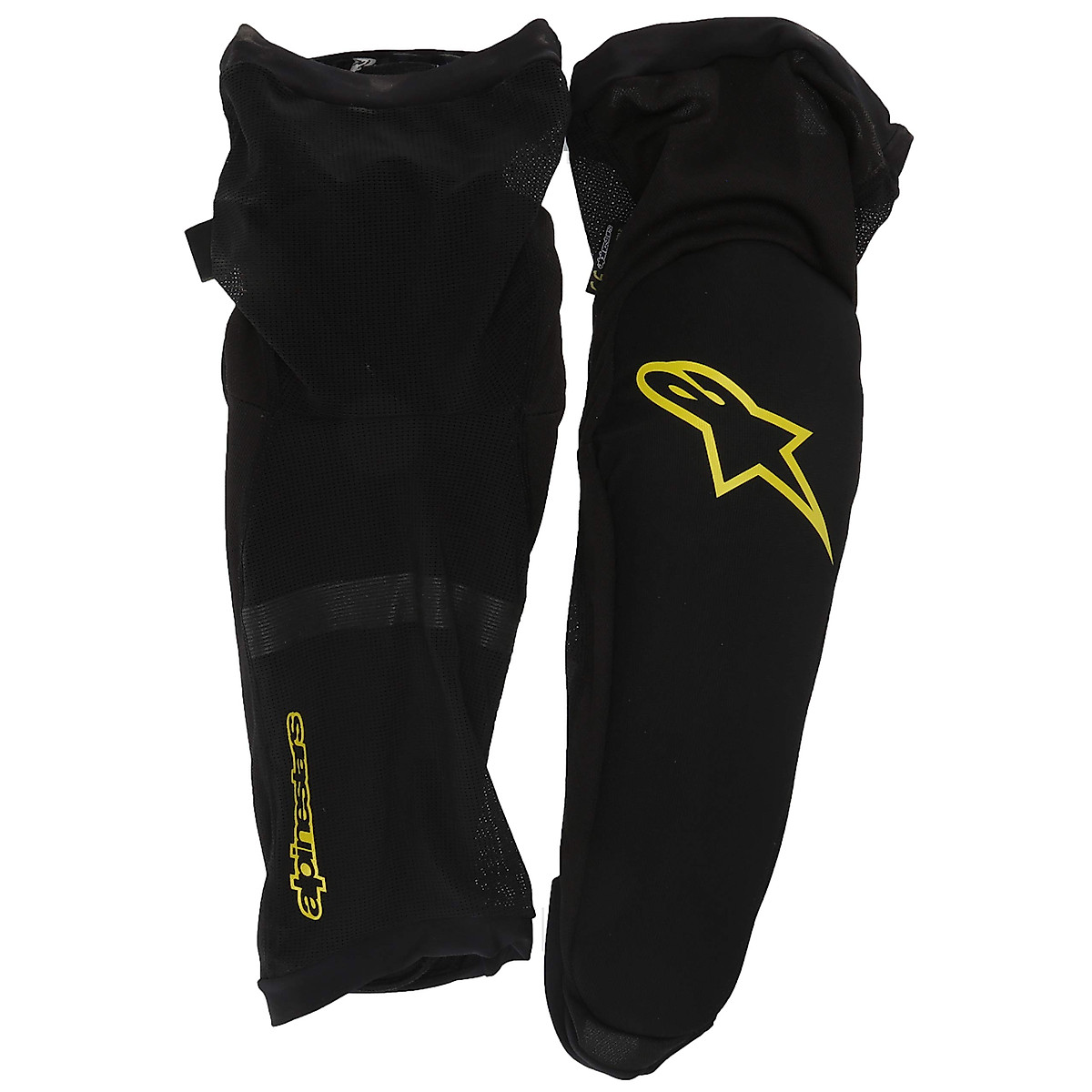 Alpinestars Men's Paragon Plus Knee/Shin Protector, Black Acid Yellow, X-Large