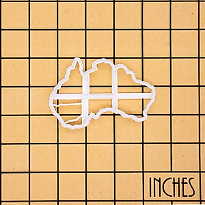Australian Continent cookie cutter, 1 piece - Bakerlogy
