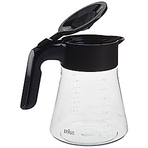 Braun BRSC008 MultiServe Coffee Machine 10 cup Replacement Carafe, Black