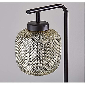 Adesso 3575-26 Vivian Desk Lamp, 19.5 in., 40W Type A Bulb (not Included), Dark Bronze, 1 Table Lighting