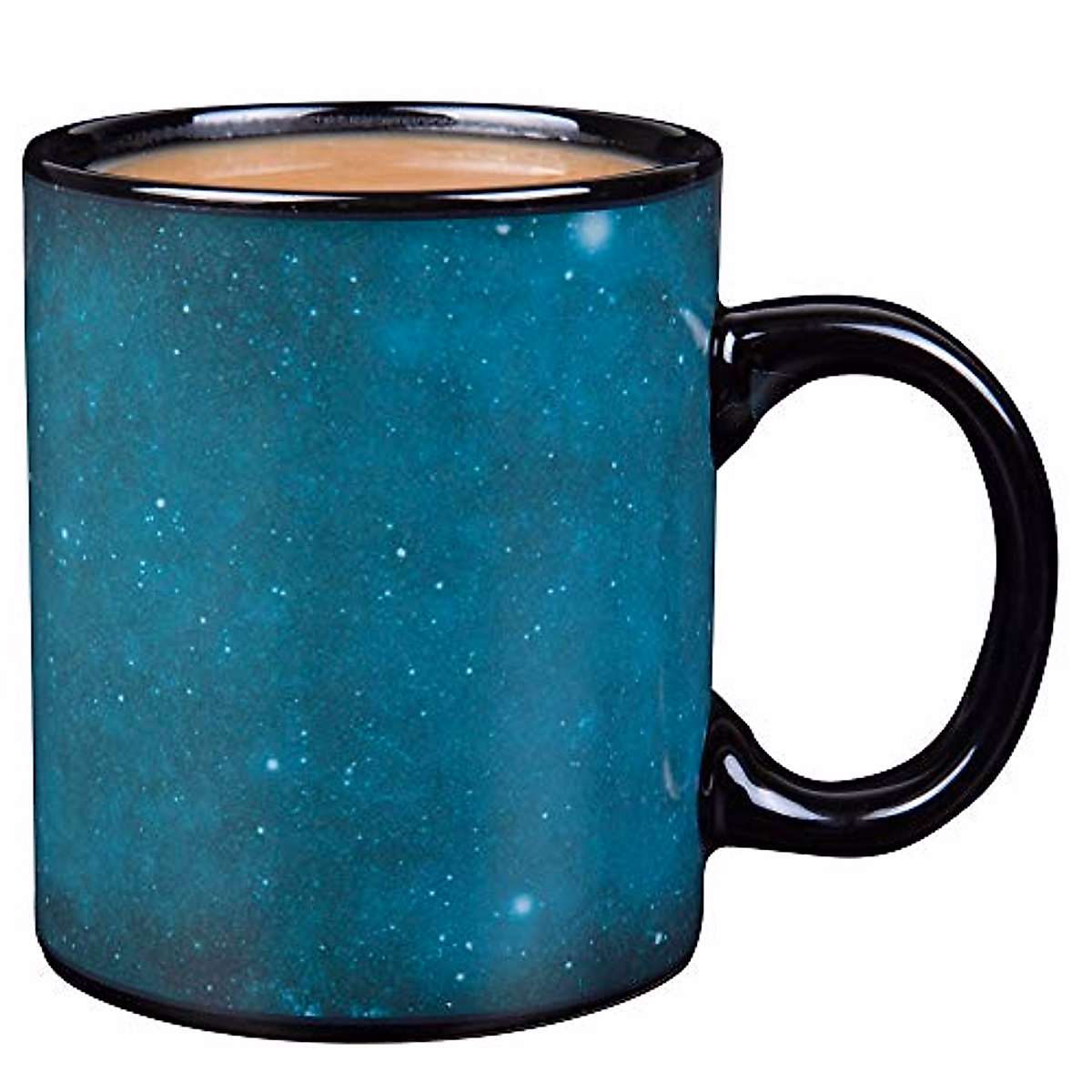 Harry Potter Deathly Hallows Heat Changing Coffee Mug - Symbol Image Reveals with Heat - Officially Licensed - Gift for Kids, Teens & Adults - Ceramic