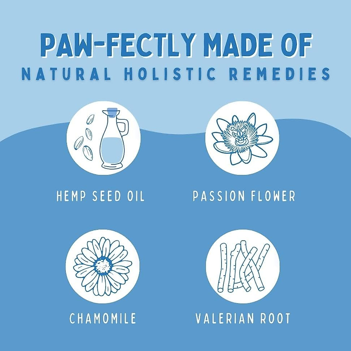 Zen Bites - Calming Chews for Pets - 120 Count - Organic Hemp Treats for Dogs & Cats - Stress Relief - Promotes Relaxation - Thunderstorms - Fireworks - Travel Friendly