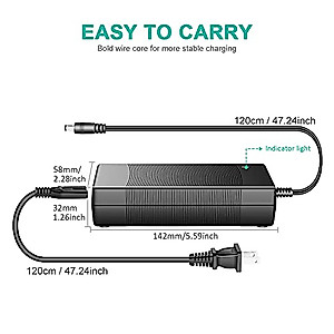 HKY 90W/65W Universal AC Adapter Laptop Charger Replacement for Dell HP Acer Asus Lenovo IBM Toshiba Samsung Sony Fujitsu Gateway Notebook Computer Chromebook TV Monitor Speaker Power Supply Cord