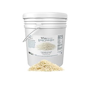 Mountain High Organics Certified White Long Grain Rice 6 Gallon/40 LB Bucket