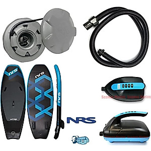 Seamax SUP Pump Air Hose Kit for Boat and SUP with Leafield C7/D7 Low Profile Air Valve, Good for Seamax 20D 20Max 16DB Models and Many Others