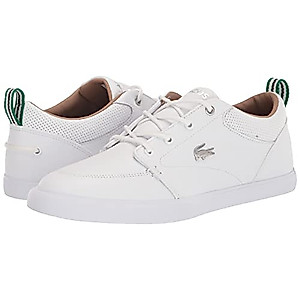 Lacoste Men's Bayliss Sneaker, Deep White, 7 Medium US