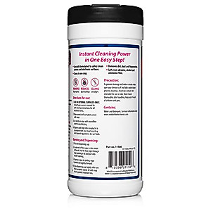 Endust for Electronics; Screen & Surface Cleaning Wipes, Great LCD and Plasma Wipes, 70 Wipes (11506)