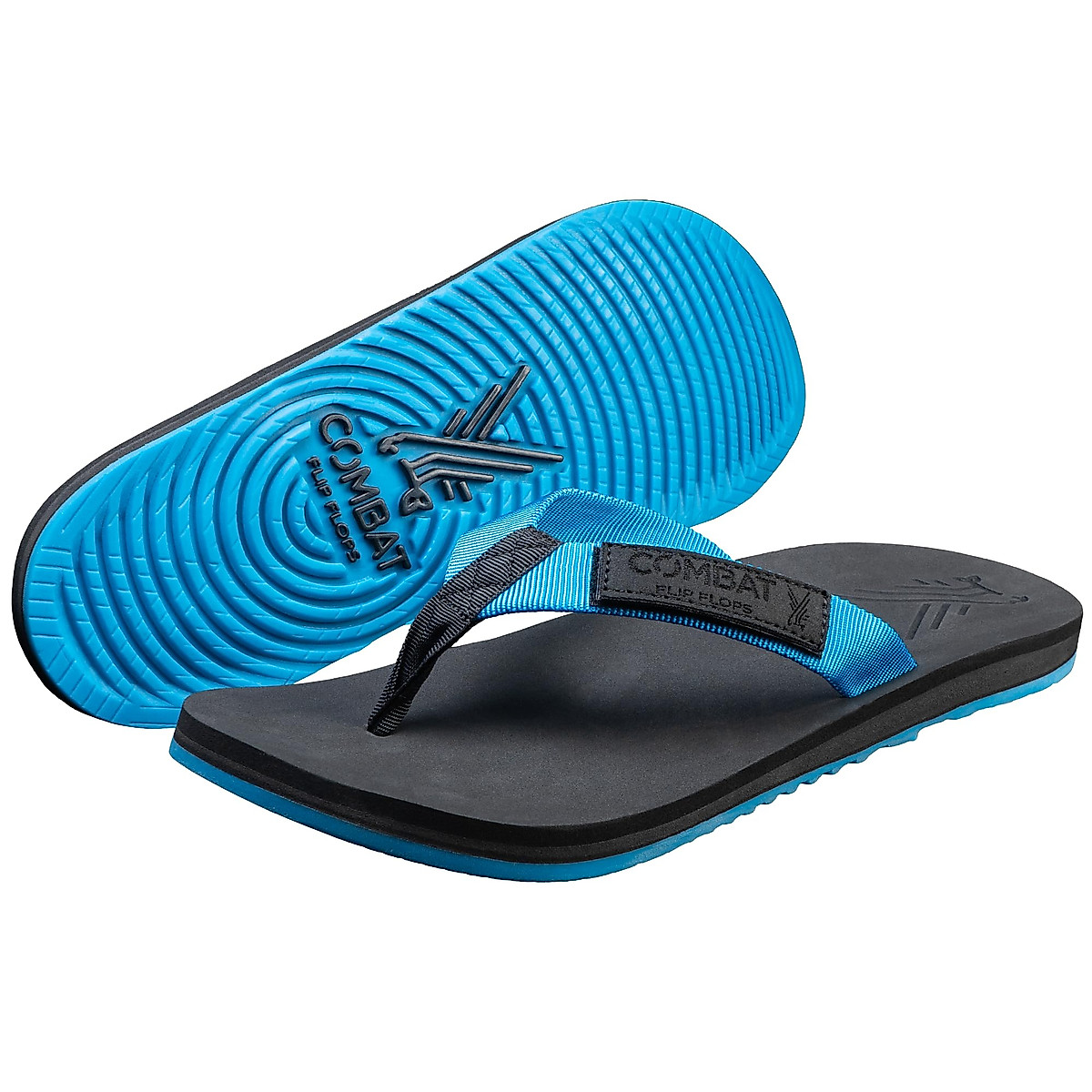 Combat Flip Flops Men's Falcon Blue Floperator Ergo