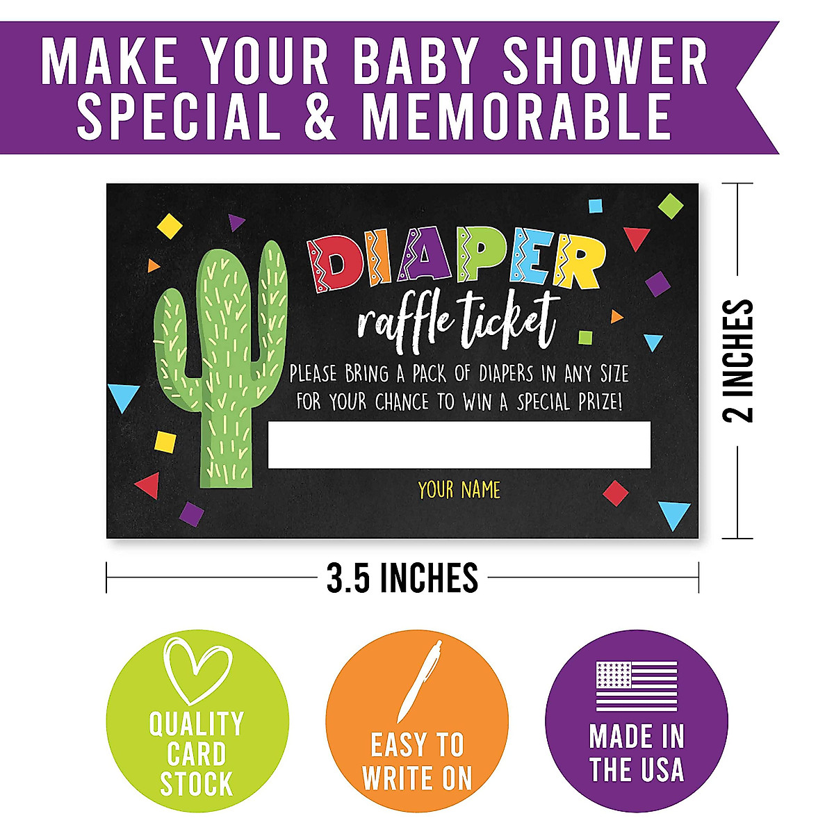 25 Baby Shower Diaper Raffle Tickets For Baby Shower Games To Play - Fiesta Baby Shower Games Gender Neutral, Diaper Raffle Cards, Baby Raffle Tickets, Baby Shower Invitation Inserts, Baby Shower Idea