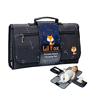 Baby Changing Pad - Portable Diaper Changing Pad Waterproof Foldable Baby Changing Mat - Carry it at Any time - Baby Shower Gifts, Baby, Girl & Boy Baby Stuff