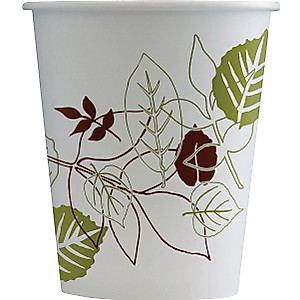 Dixie 2340PATHPK Pathways Paper Hot Cups, 10 oz., 50/Pack